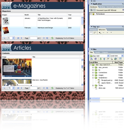 Ajax Datagrid Master Grid Movie - Premium Content - Articles - DMXzone.COM Ajax Datagrid Master Grid Movie - Premium Content - Articles - DMXzone.COM
